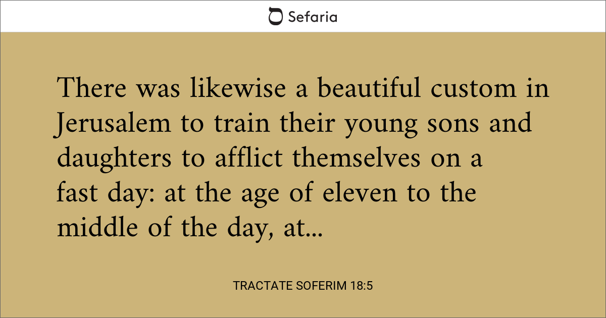 Tractate Soferim 18:5