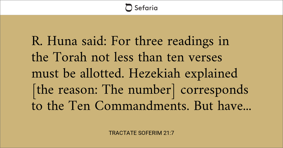 Tractate Soferim 21:7