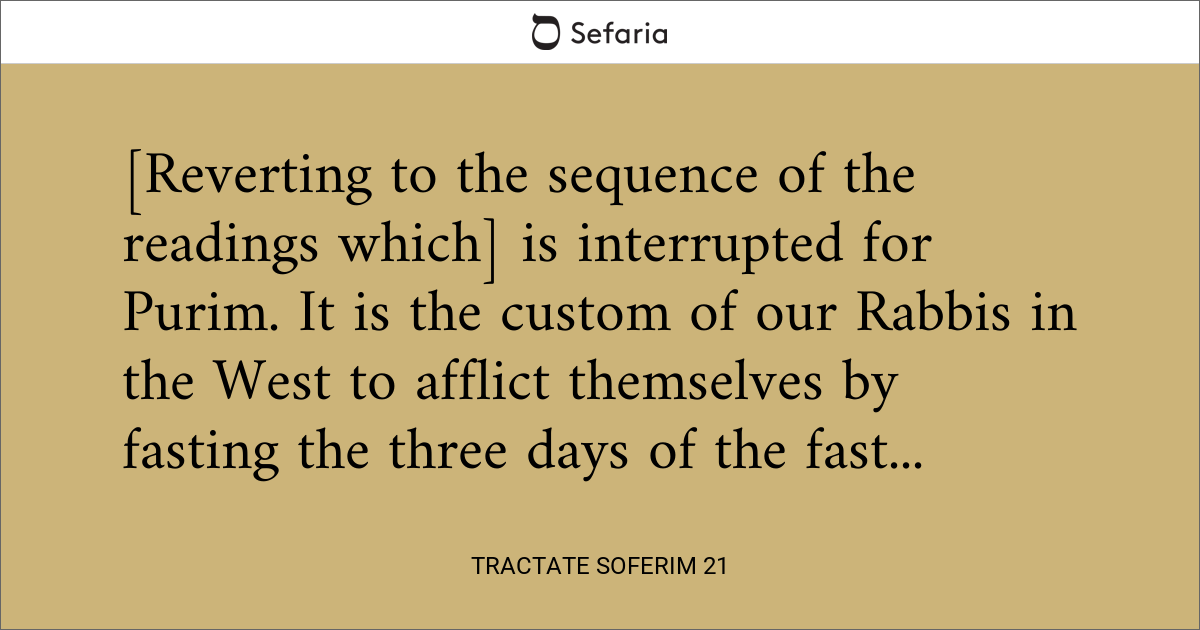 Tractate Soferim 21
