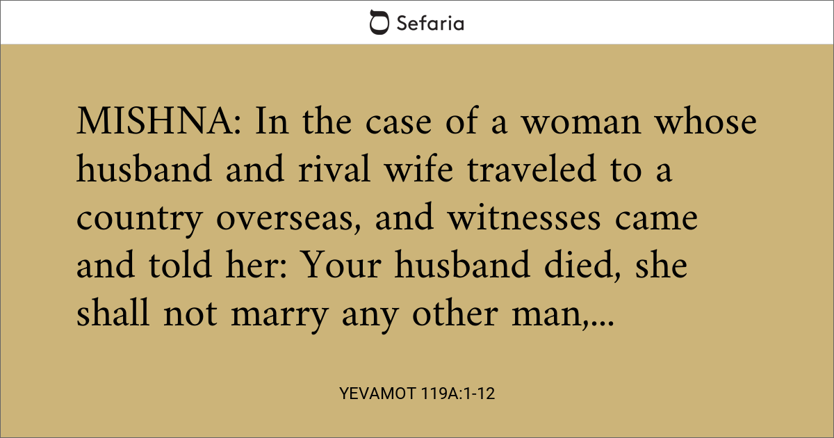 Yevamot 119a:1-12