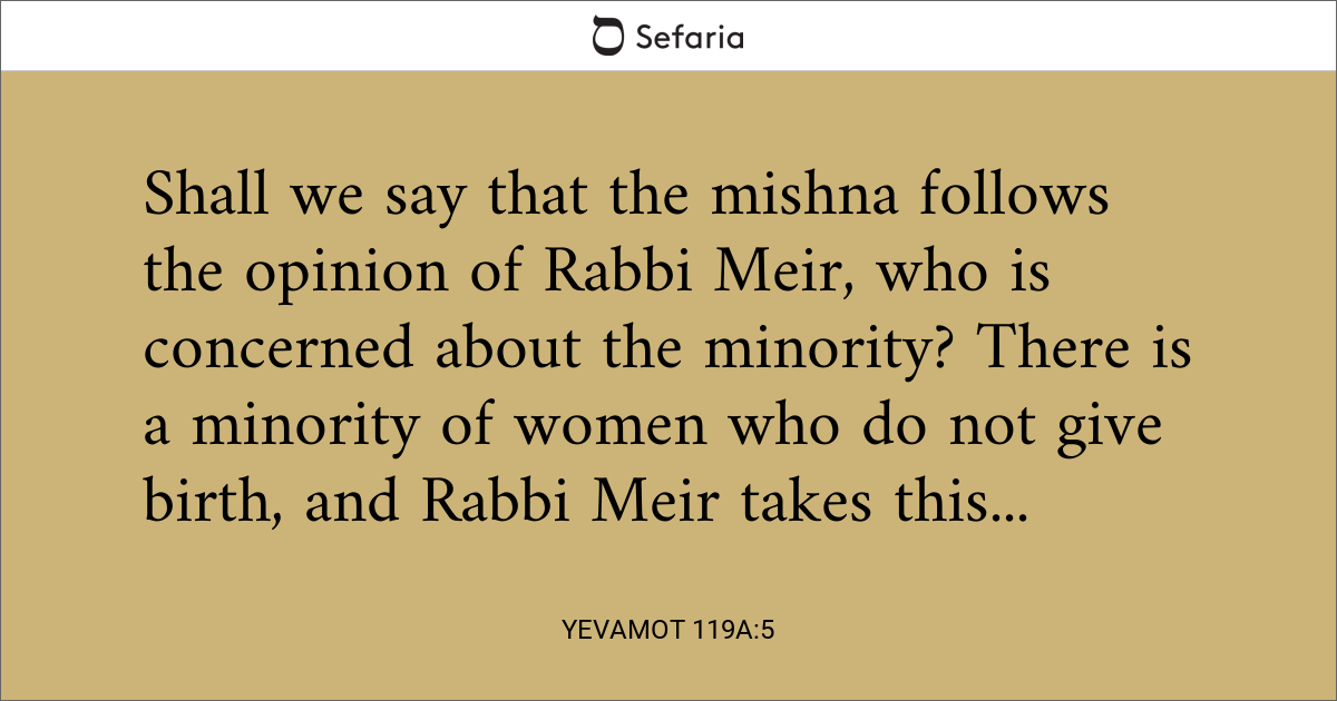 Yevamot 119a:5
