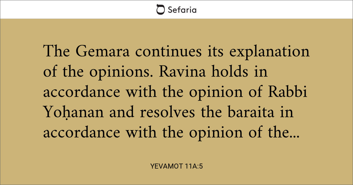 Yevamot 11a:5