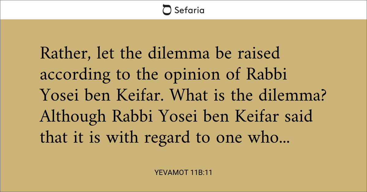 Yevamot 11b:11