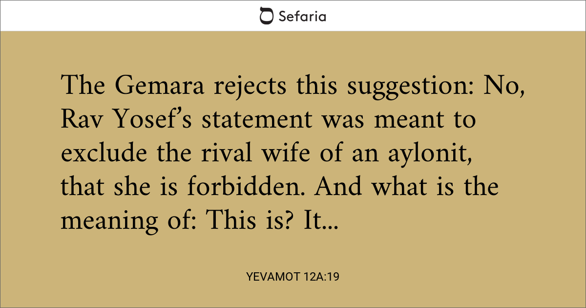 Yevamot 12a:19