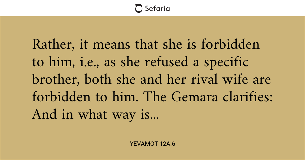 Yevamot 12a:6