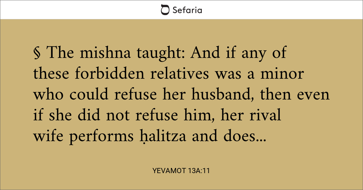 Yevamot 13a:11