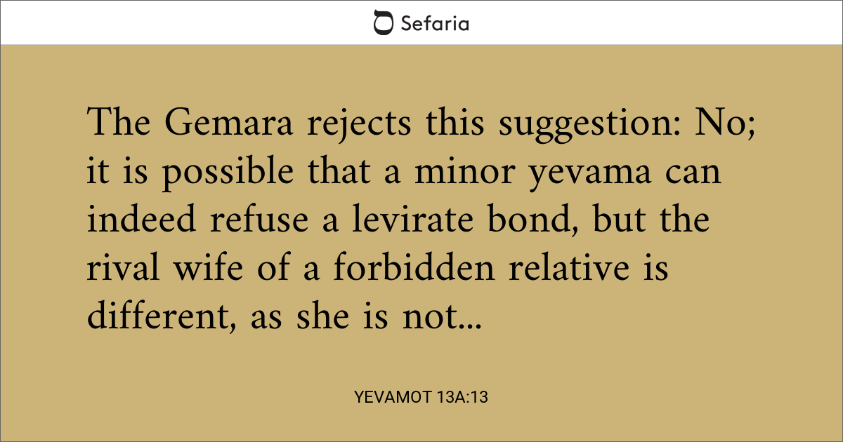 Yevamot 13a:13