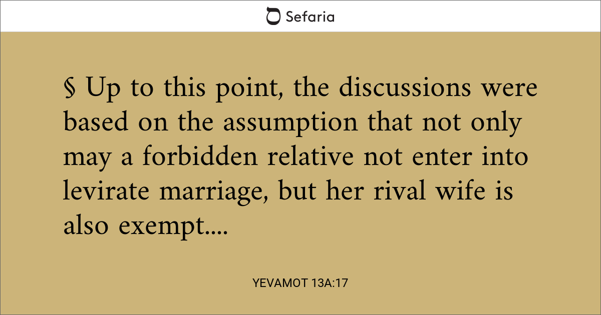 Yevamot 13a:17