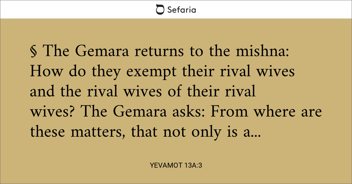 Yevamot 13a:3