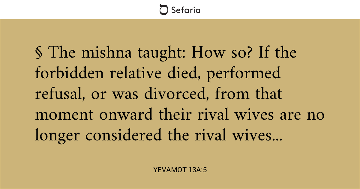 Yevamot 13a:5