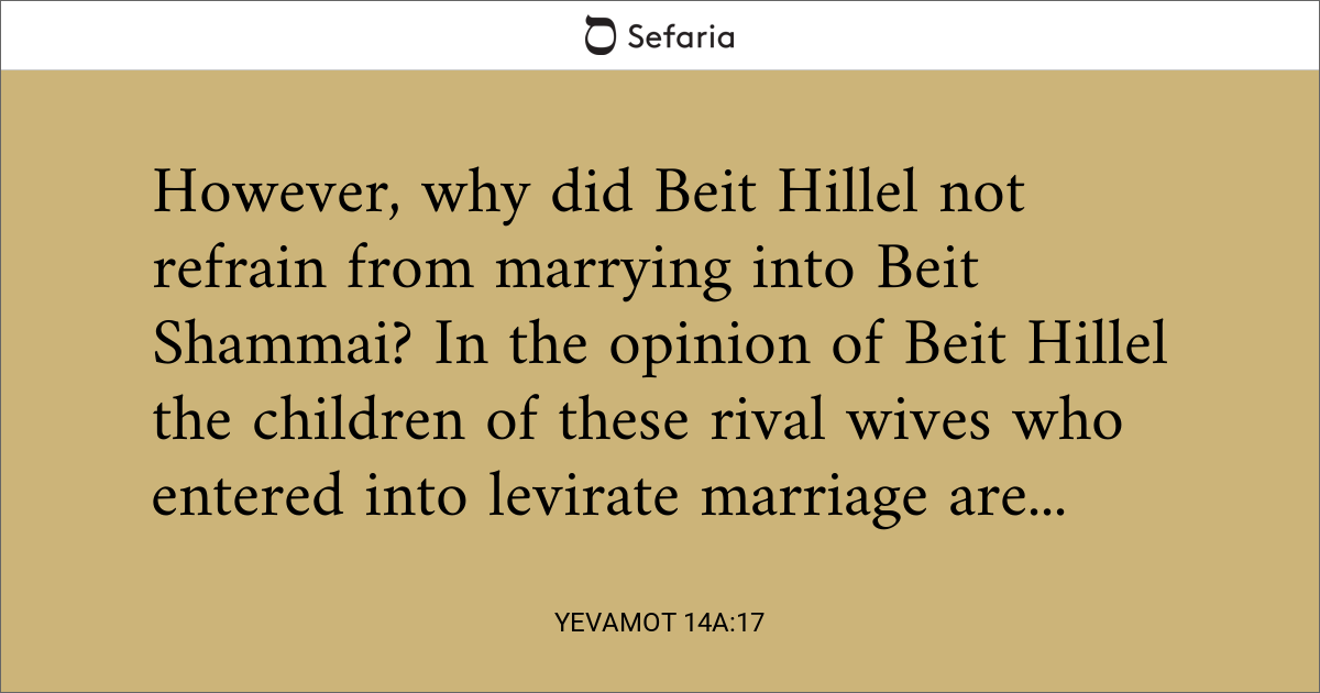 Yevamot 14a:17