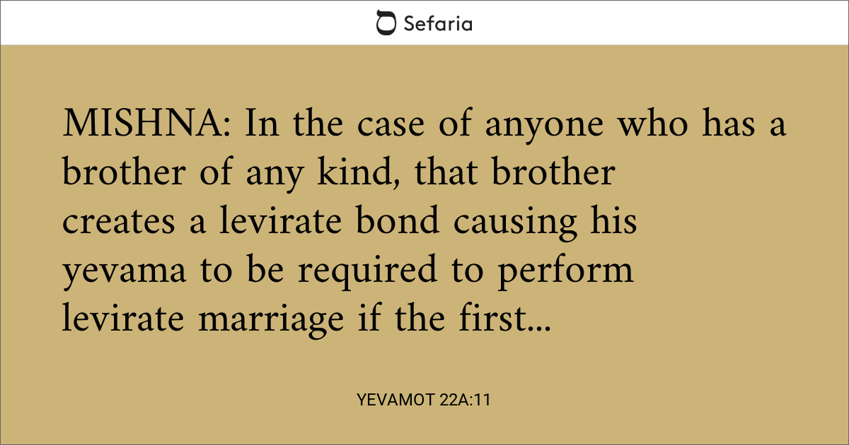Yevamot 22a:11
