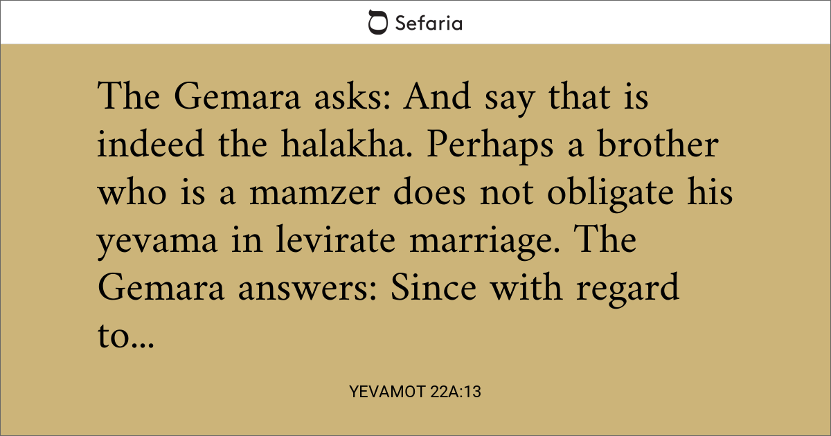 Yevamot 22a:13