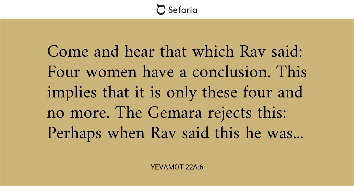 Yevamot 22a:6