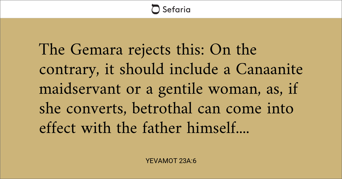Yevamot 23a:6