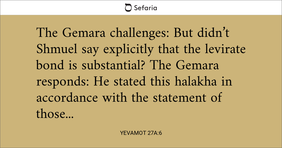 Yevamot 27a:6