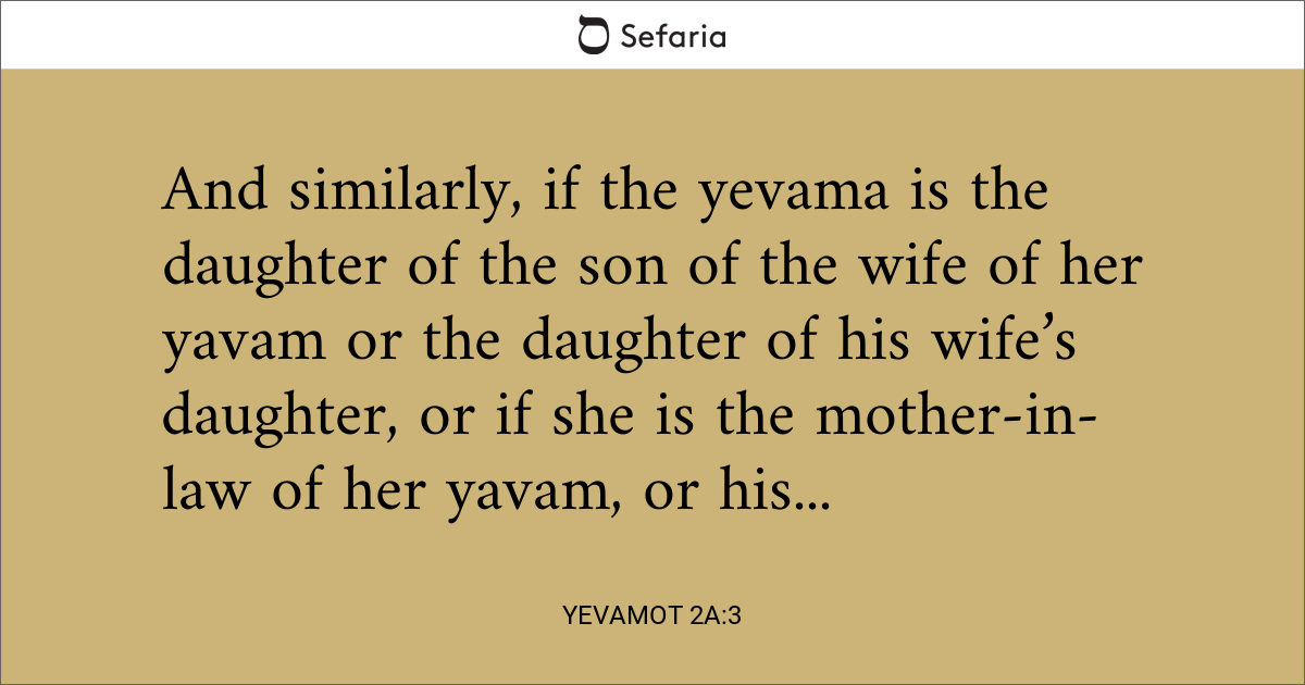 Yevamot 2a:3