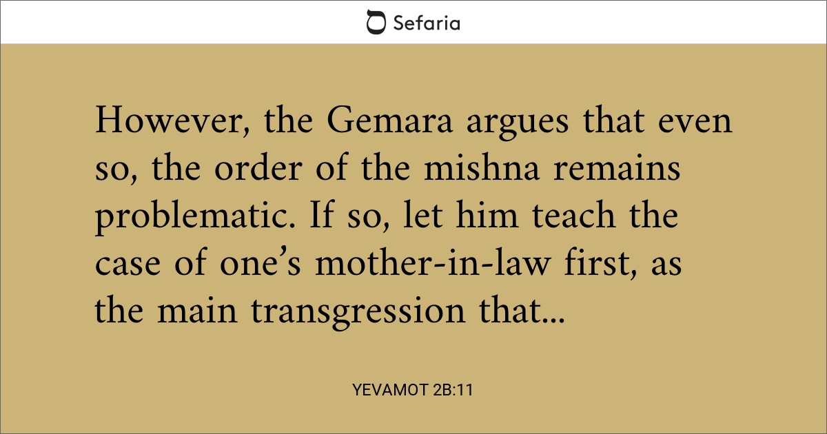 Yevamot 2b:11
