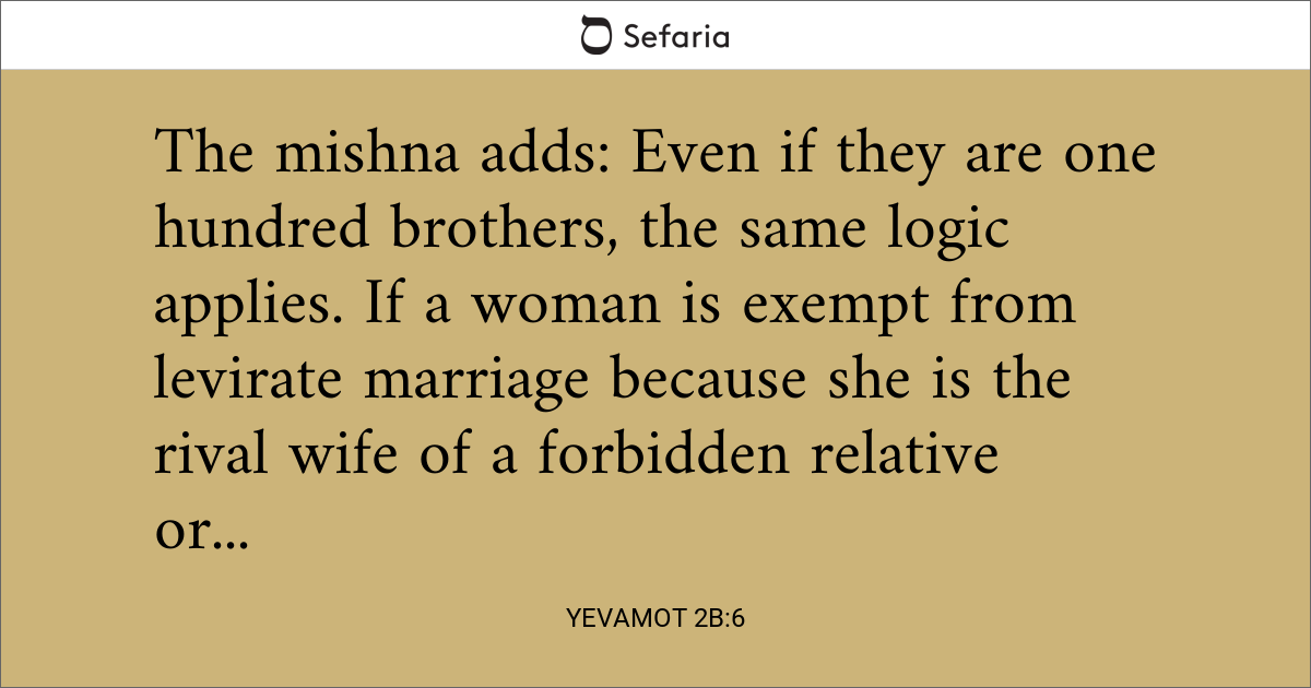 Yevamot 2b:6