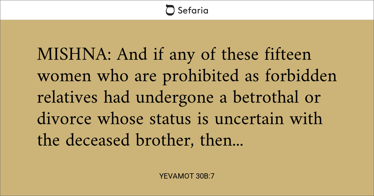 Yevamot 30b:7