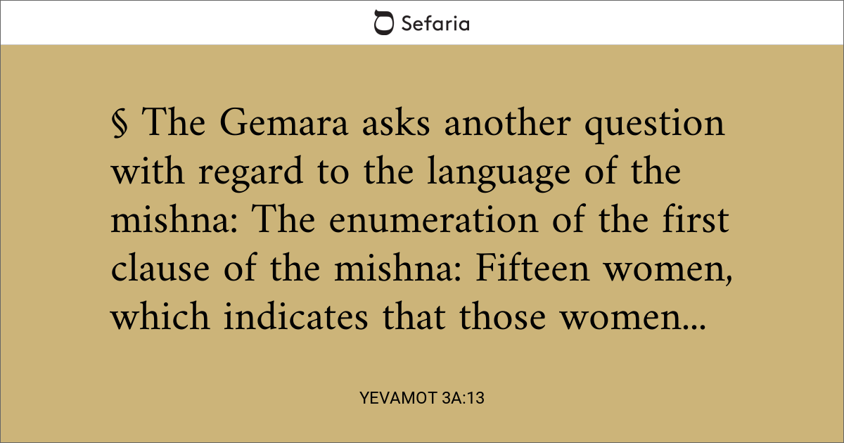 Yevamot 3a:13
