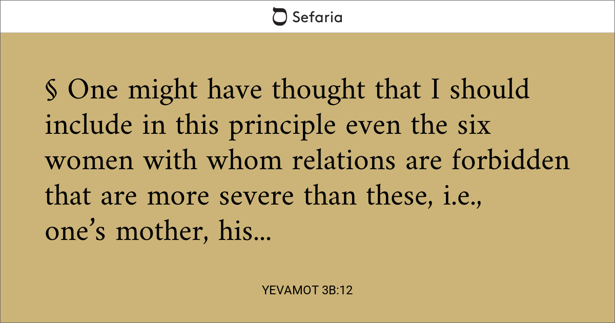 Yevamot 3b:12