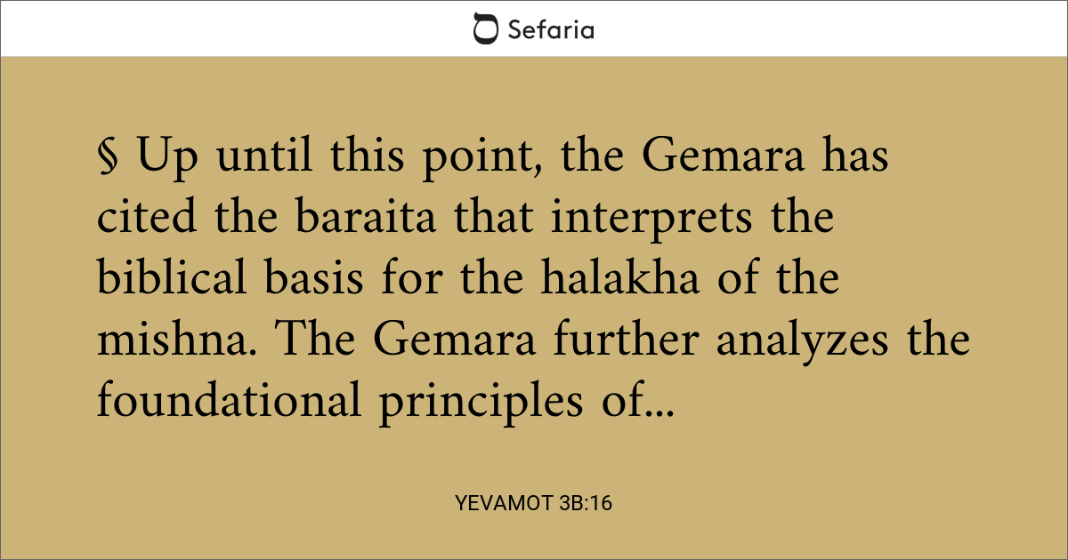 Yevamot 3b:16