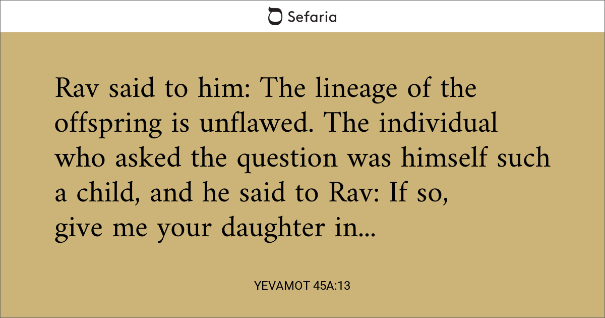 Yevamot 45a:13
