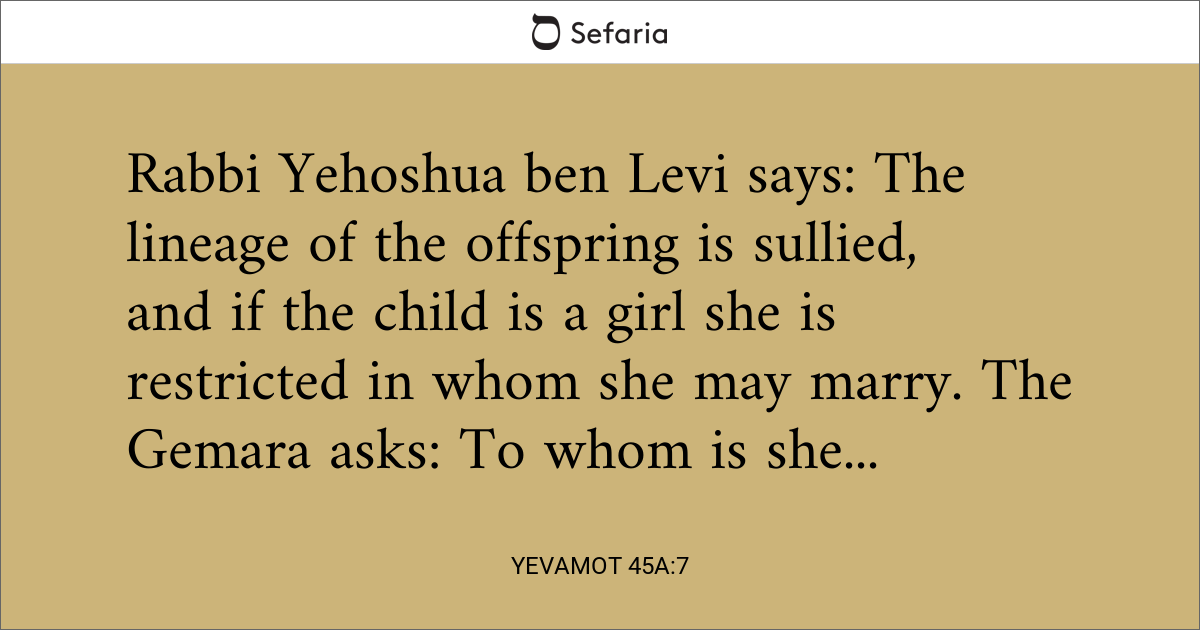 Yevamot 45a:7