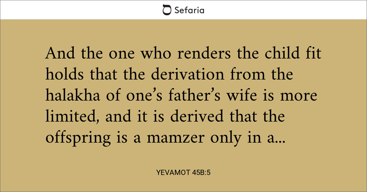 Yevamot 45b:5