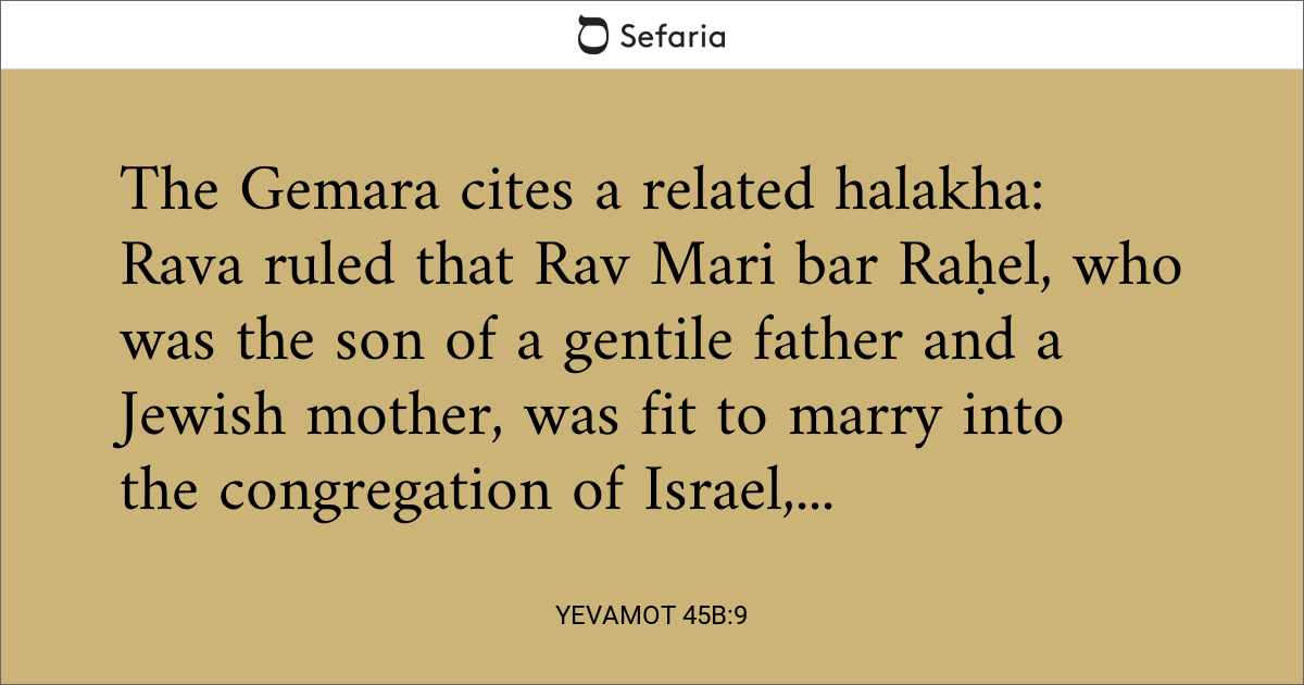 Yevamot 45b:9