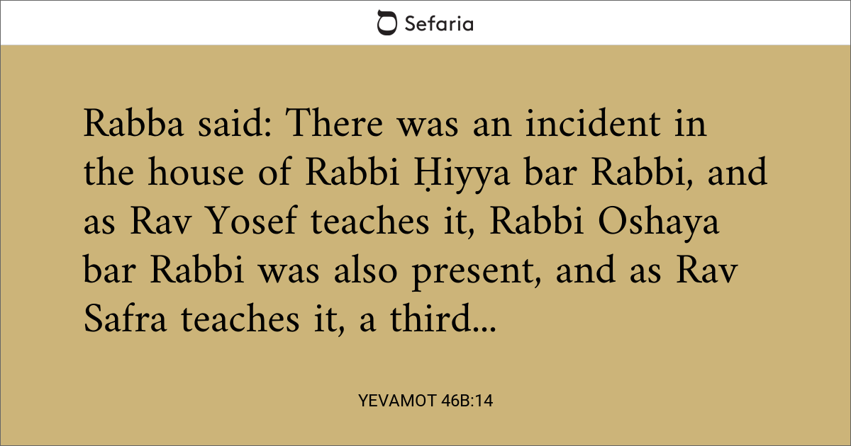 Yevamot 46b:14