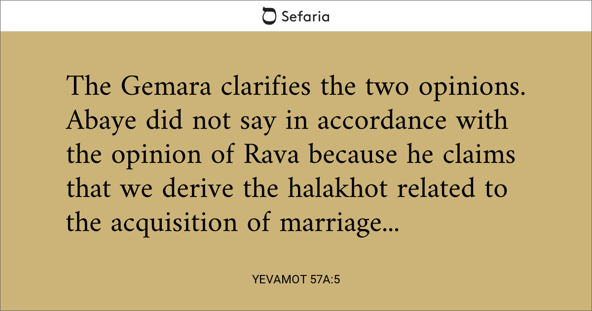 Yevamot 57a:5