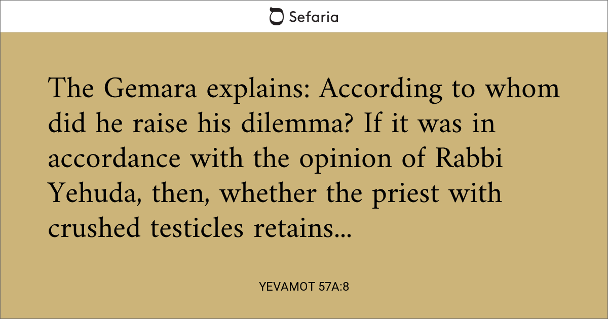 Yevamot 57a:8