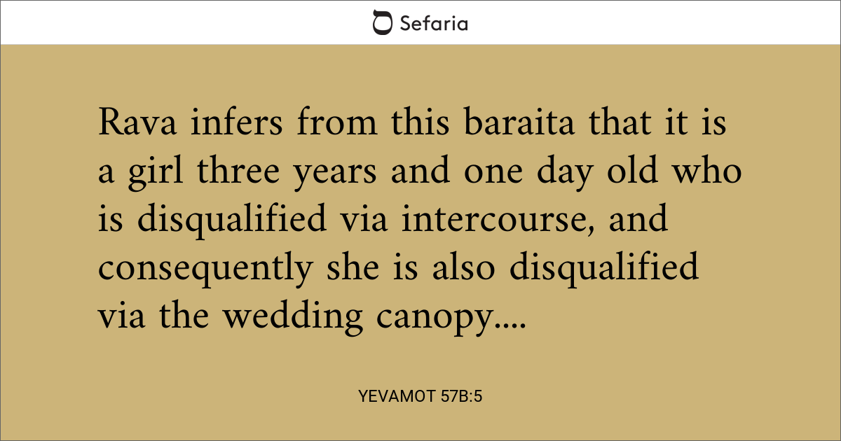 Yevamot 57b:5
