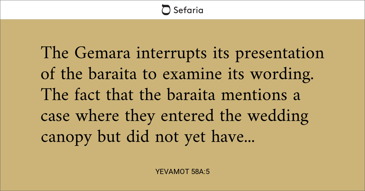 Yevamot 58a:5