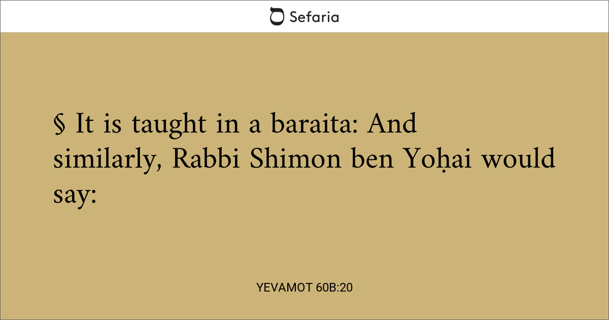 Yevamot 60b:20