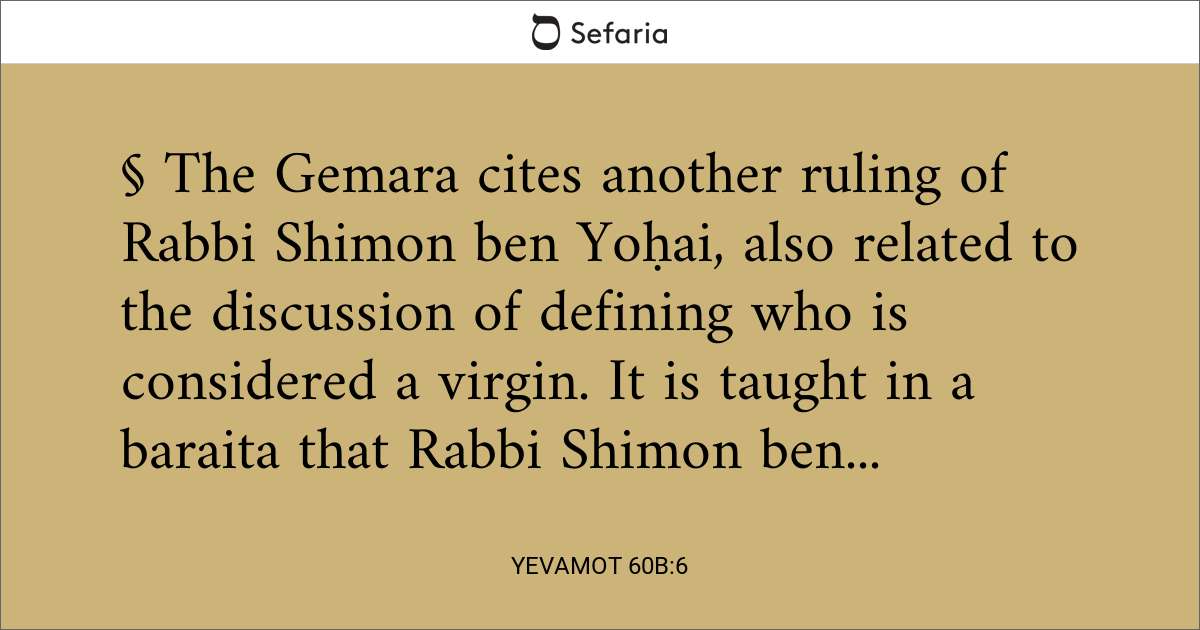 Yevamot 60b:6