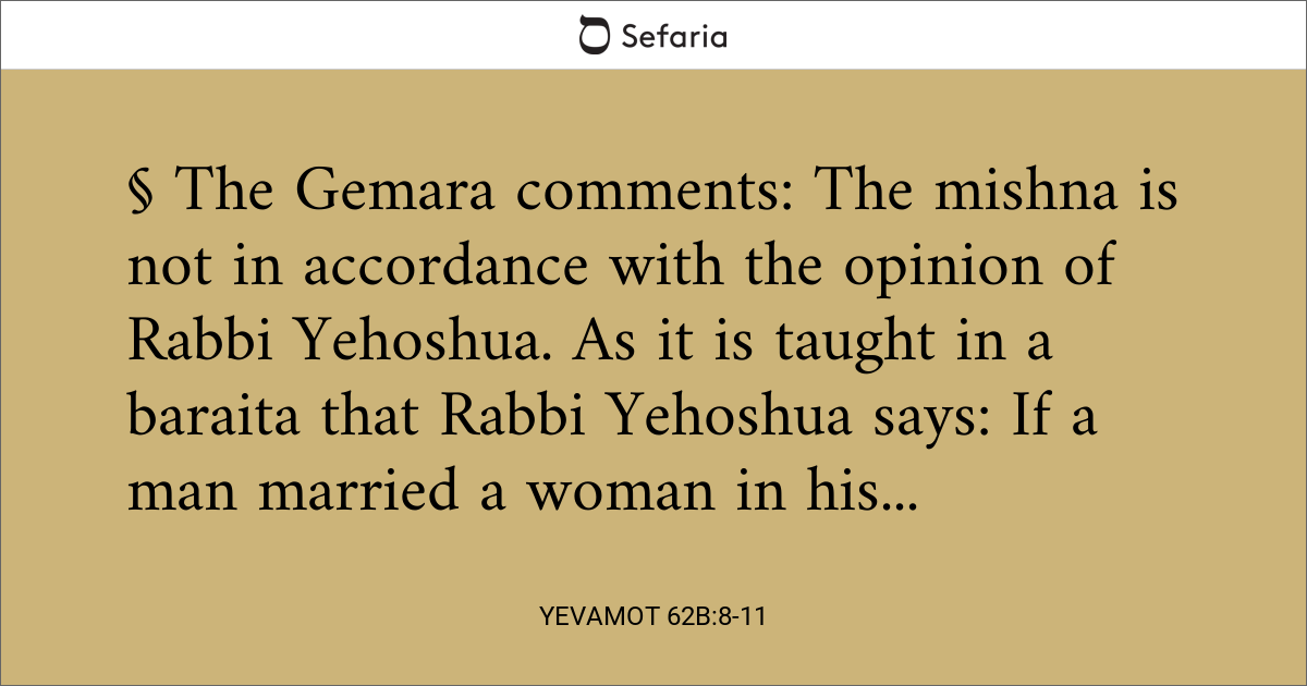 Yevamot 62b:8-11