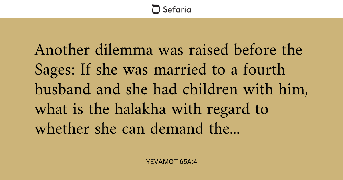 Yevamot 65a:4