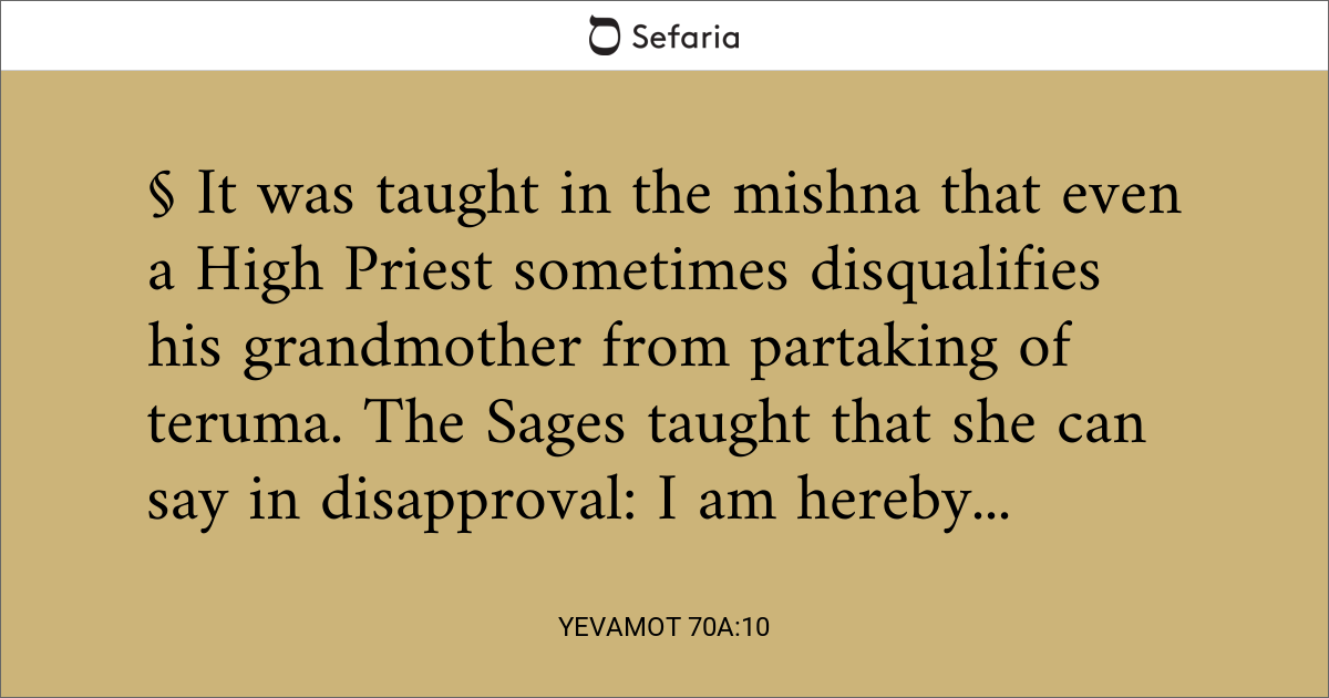 Yevamot 70a:10
