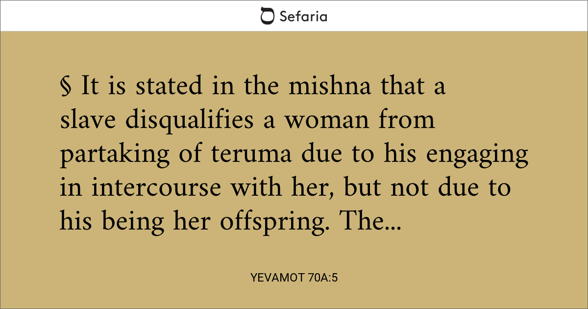 Yevamot 70a:5