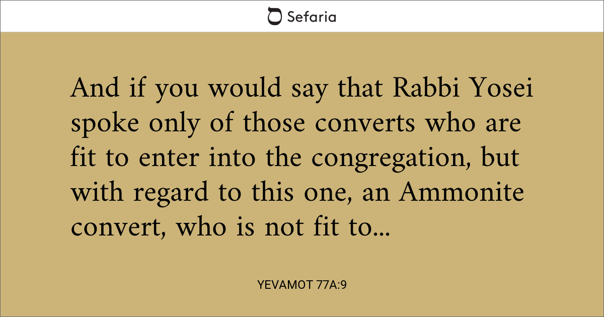 Yevamot 77a:9