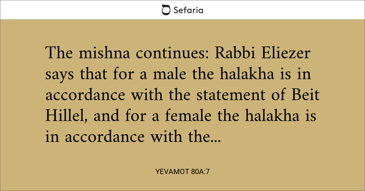 Yevamot 80a:7