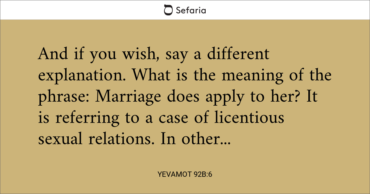 Yevamot 92b:6