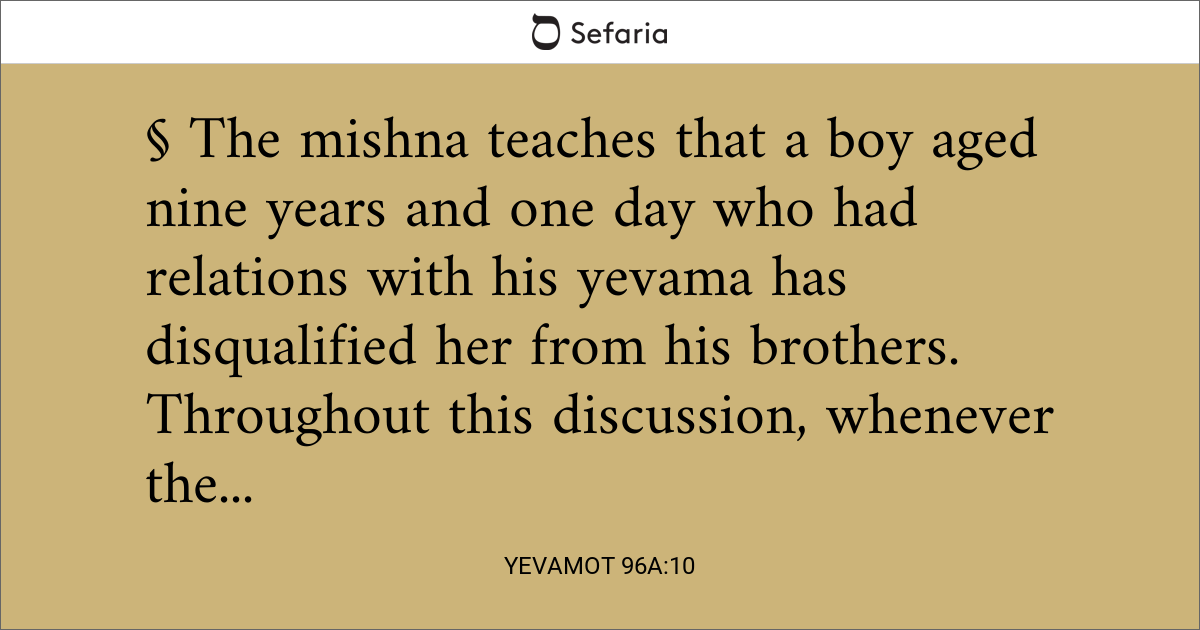 Yevamot 96a:10