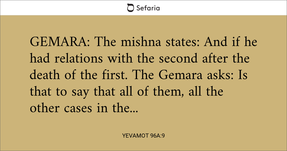 Yevamot 96a:9