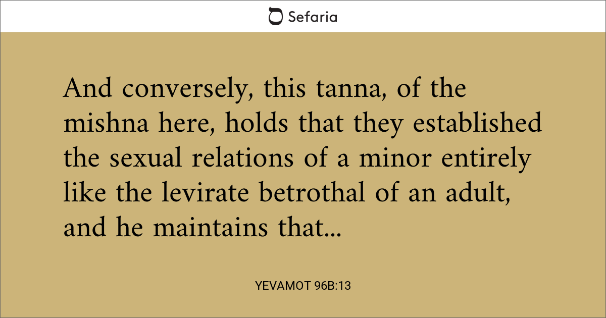 Yevamot 96b:13