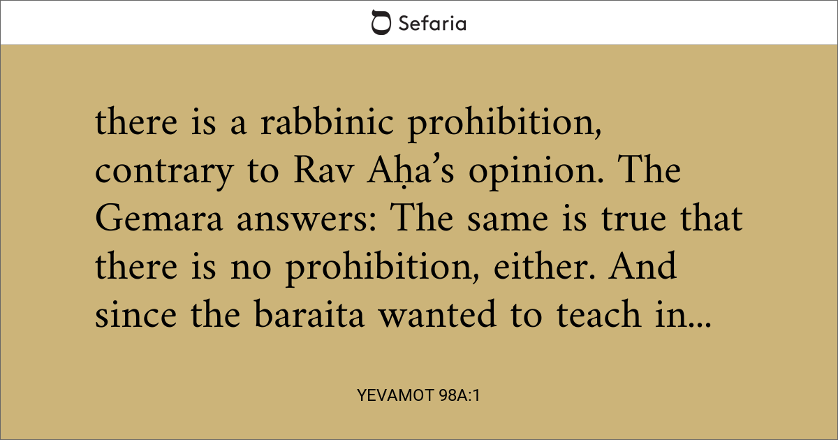 Yevamot 98a:1