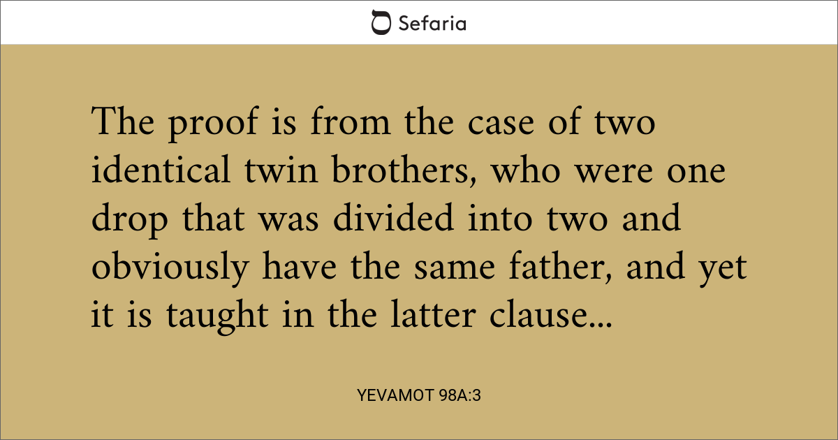 Yevamot 98a:3